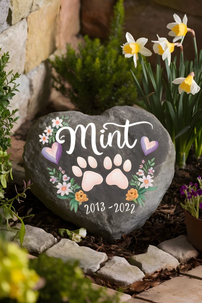 18 Heartfelt Pet Memorial Stones to Honor Your Beloved Companion